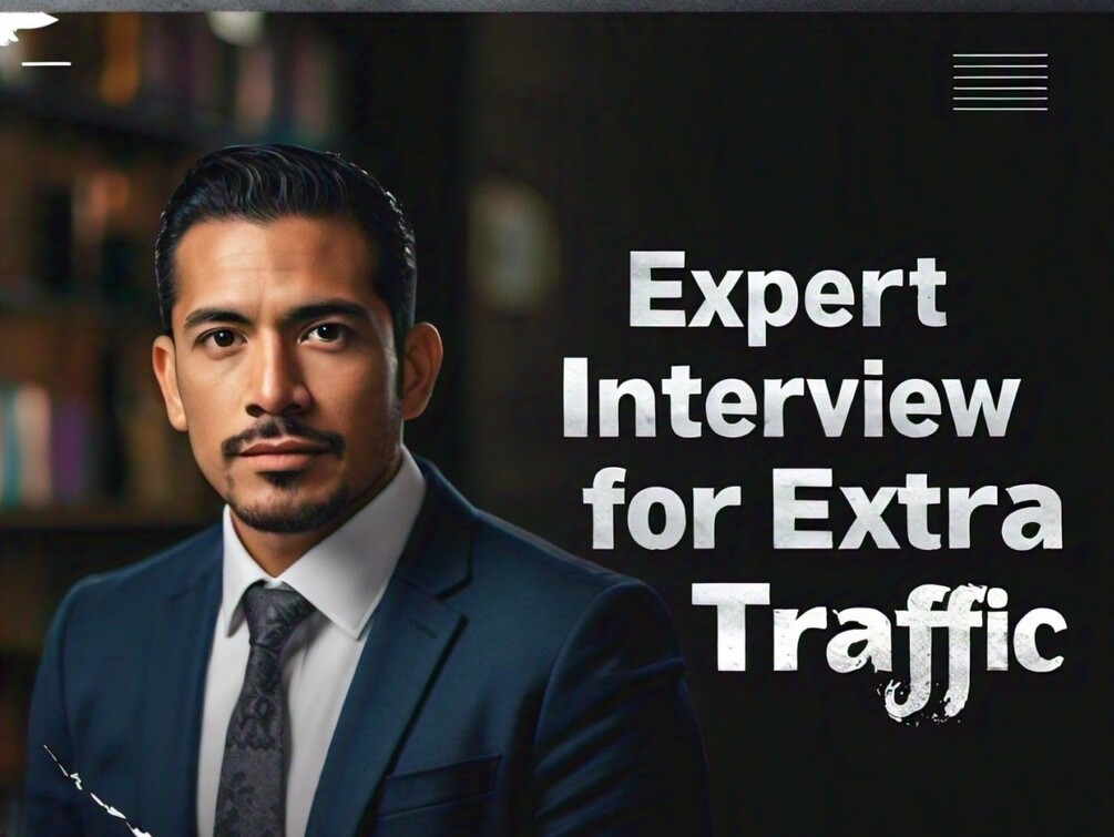 Expert Interviews for extra traffic