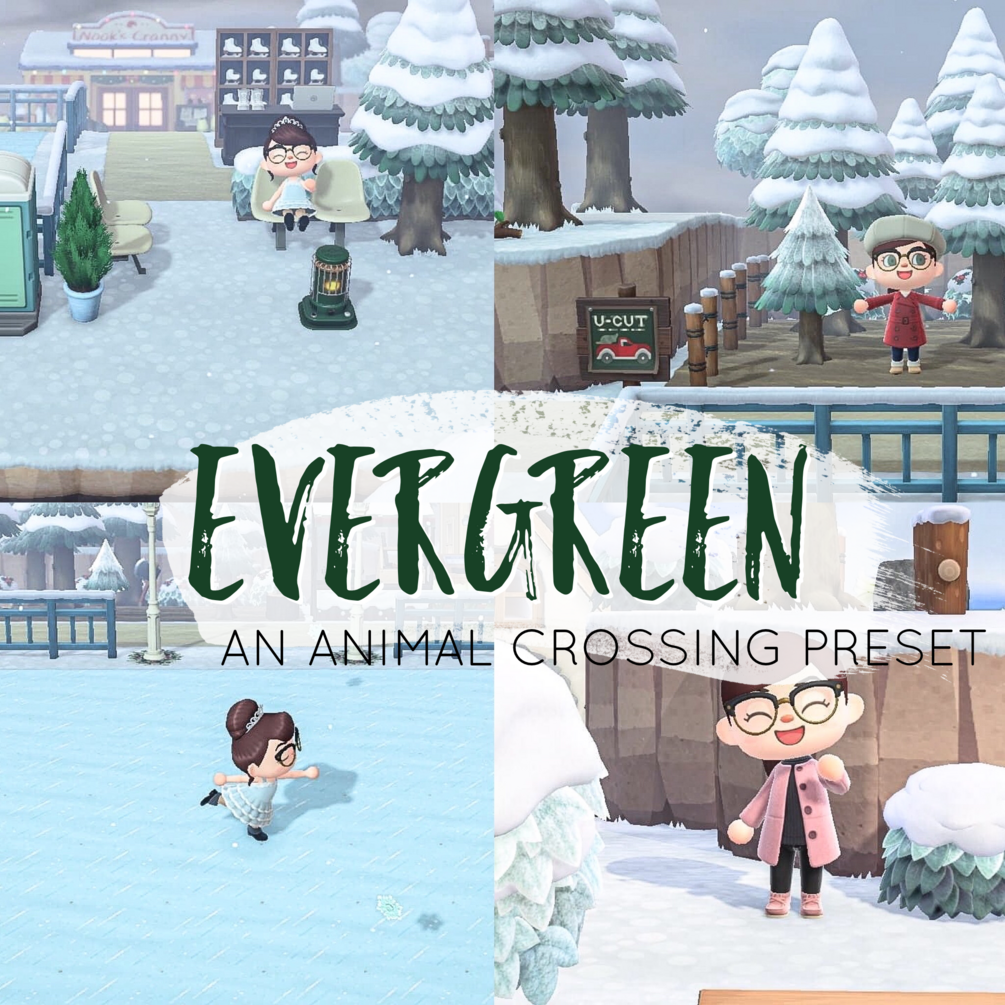 Evergreen Animal Crossing NH Lightroom Mobile Preset
