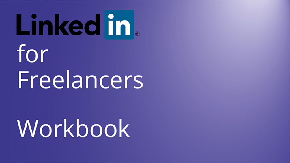 LinkedIn for Freelancers five-module workbook