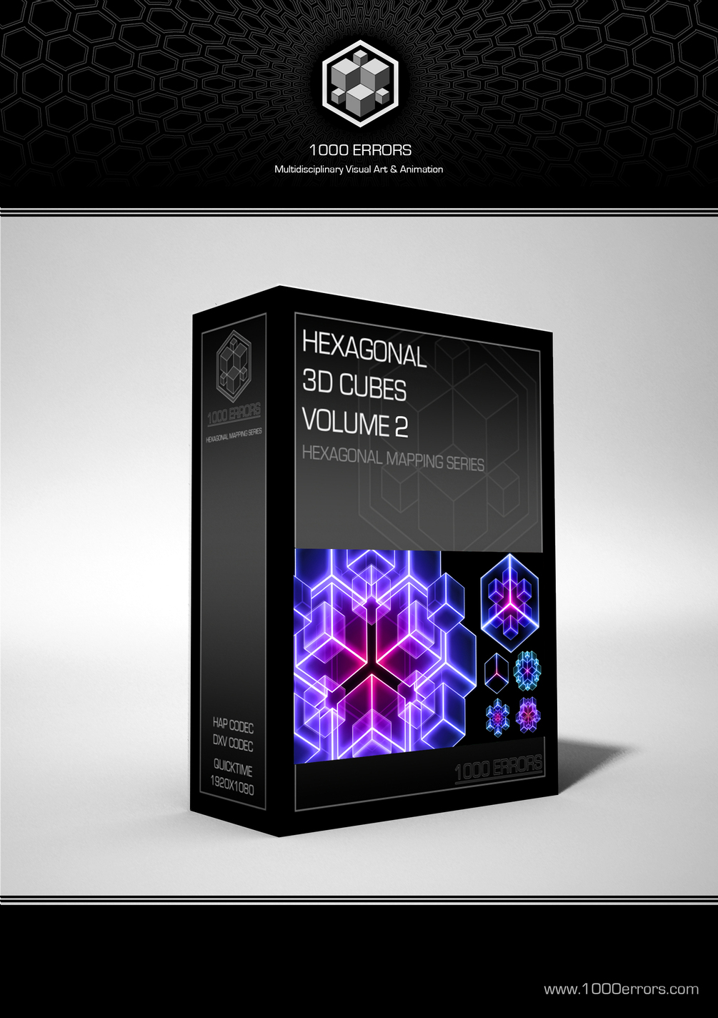 Hexagonal 3D Cubes. Volume 2