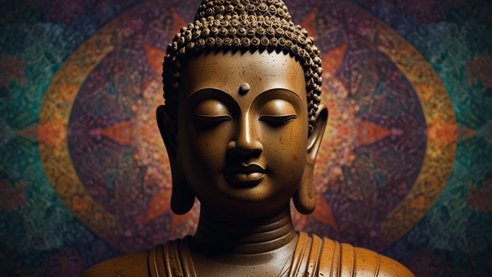 "Zen Geometry: Harmonizing Abstract Shapes with Buddha's Serene Spirit ...