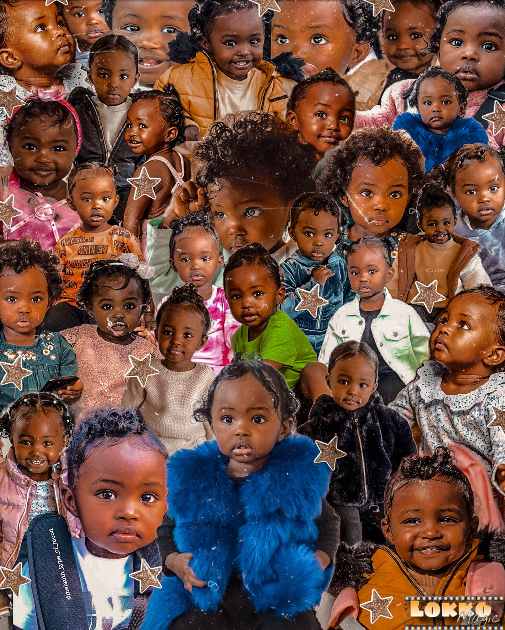 Digital Clutter collage