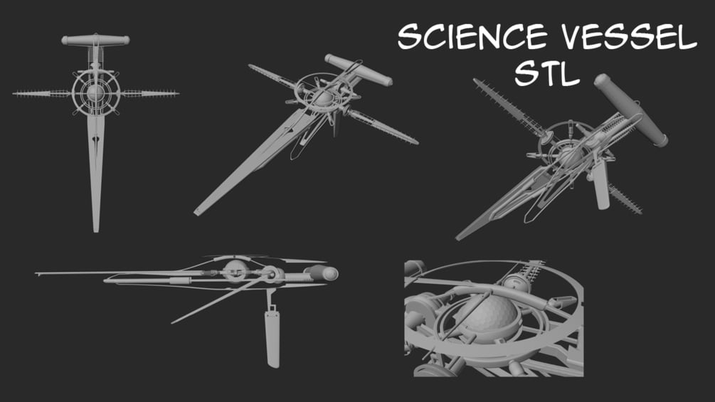 Science Vessel STL