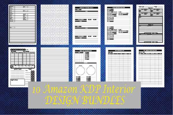 10 AMAZON KDP INTERIOR DESIGN BUNDLES