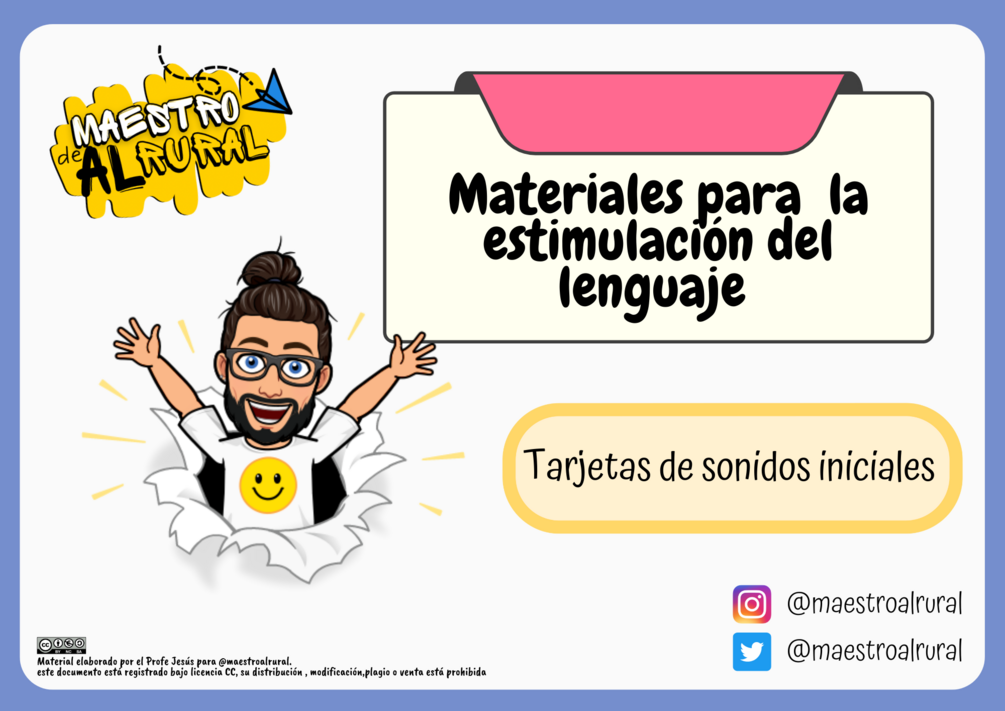 Tarjetas sonidos iniciales