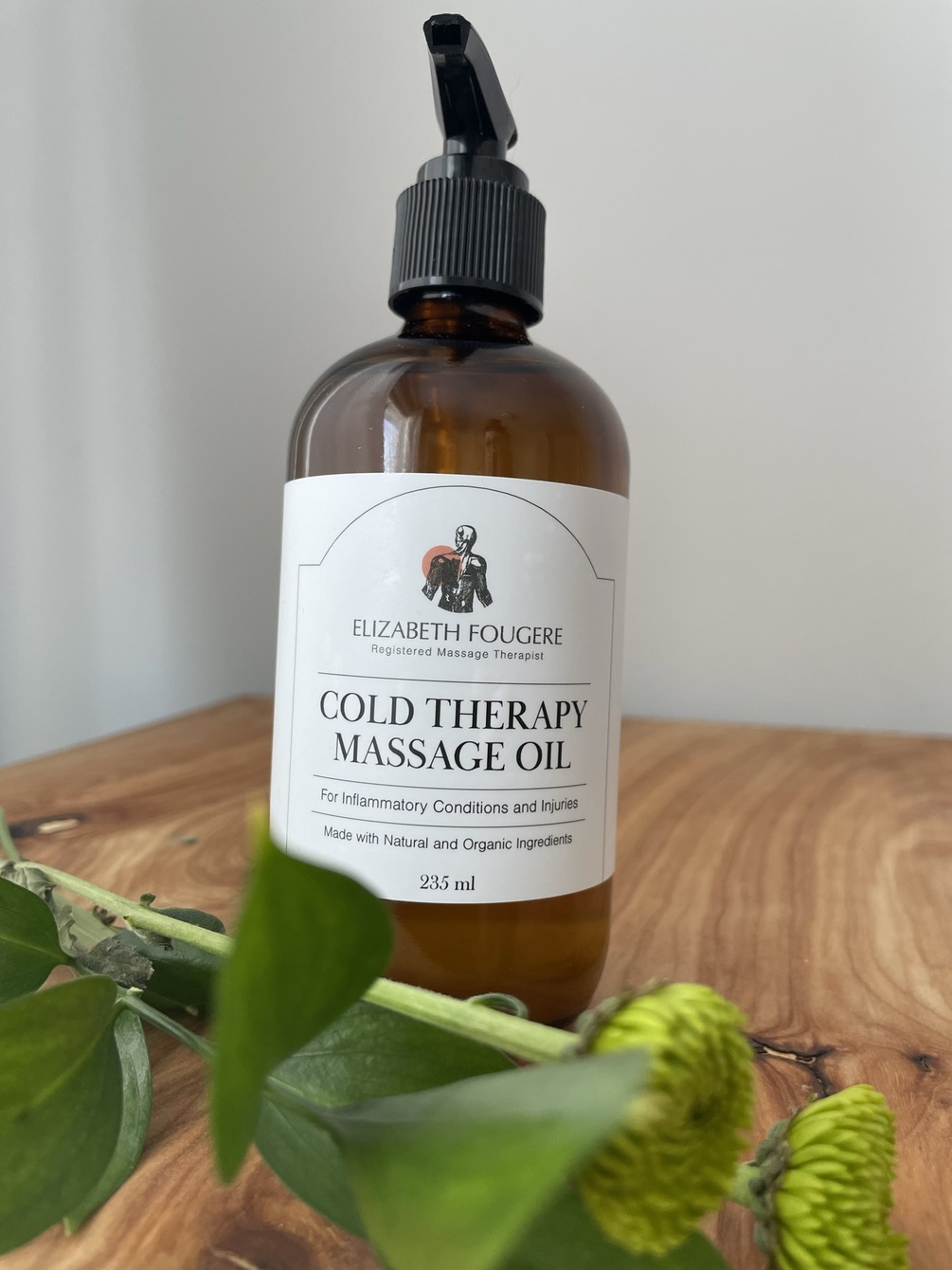 Cold Therapy Massage Oil