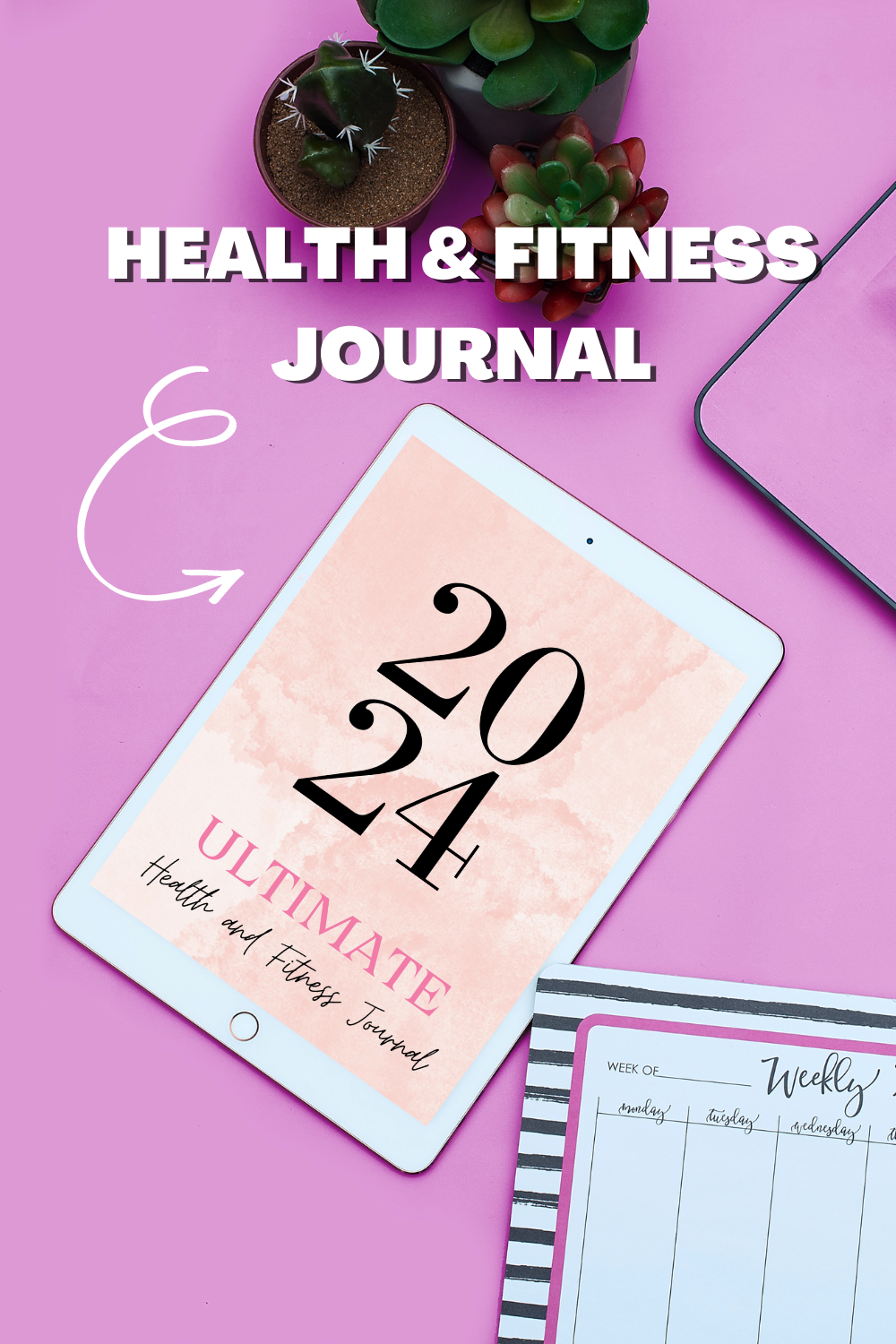 Digital Wellness Journal: Health and Fitness Tracker for Success