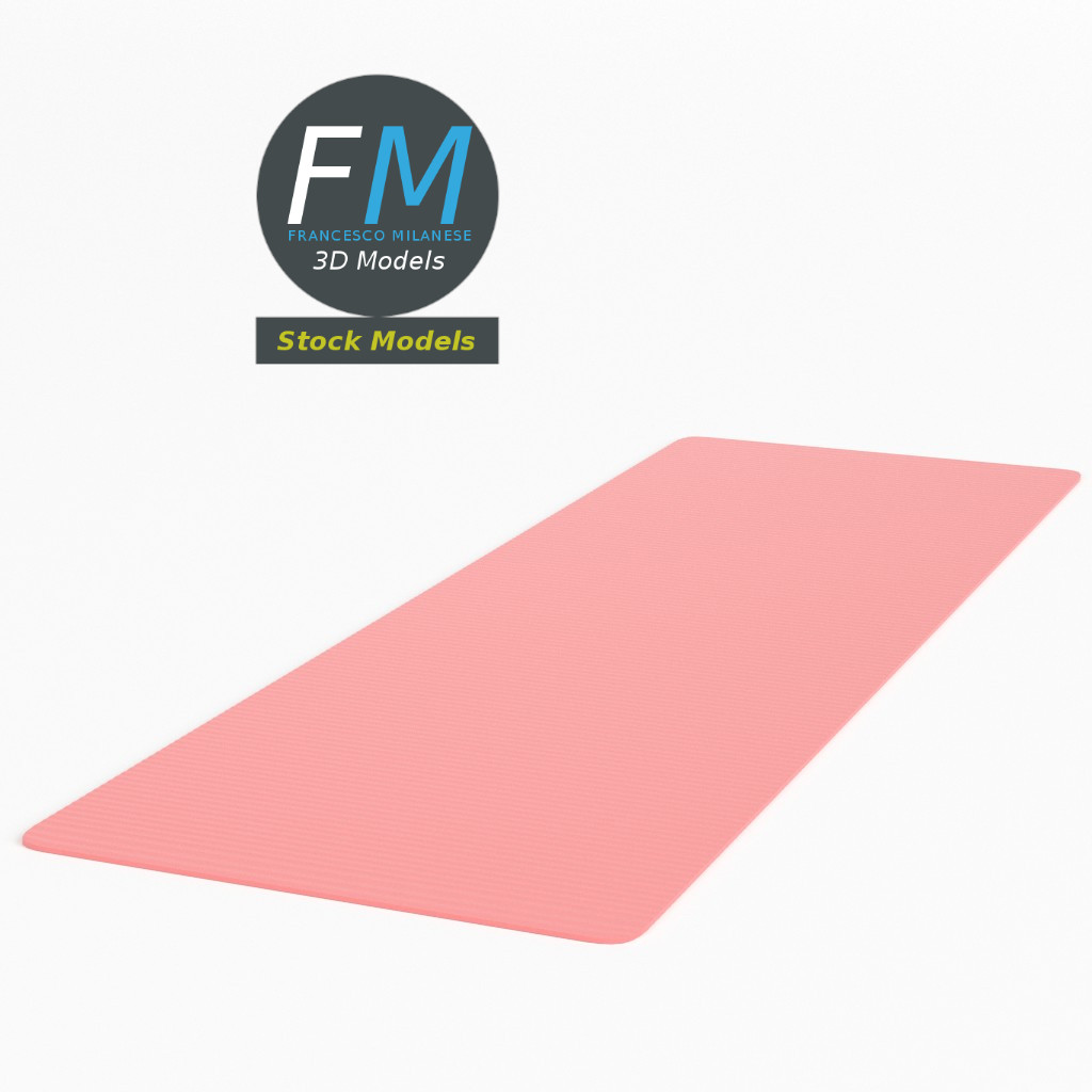 3D MODEL - Yoga mat