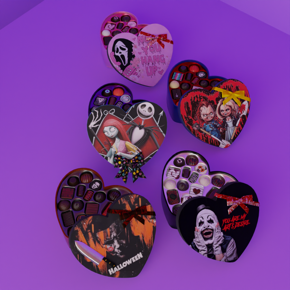 Valloween Horror Chocolate Boxes