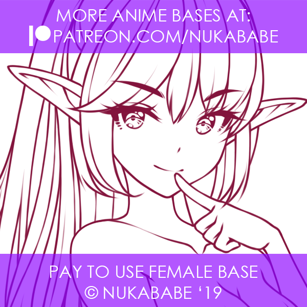 P2U Anime Female Base: Head to Toes [from Anime Base Set #37]