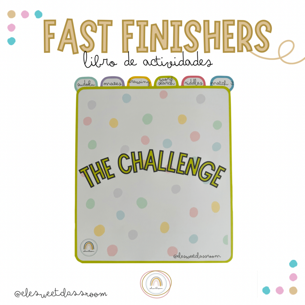 Fast finishers activity pack