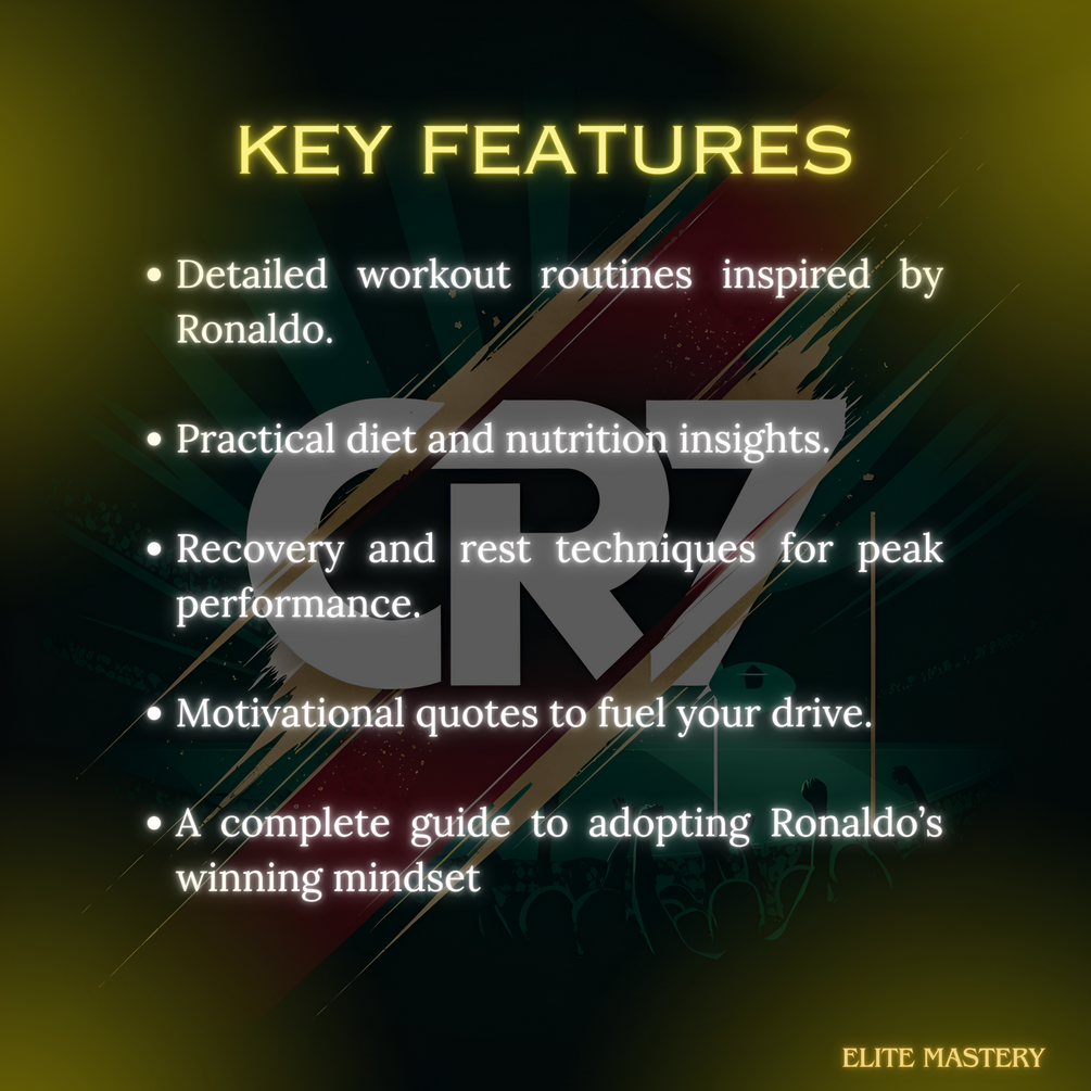 Ronaldo’s Complete Workout & Lifestyle Guide.