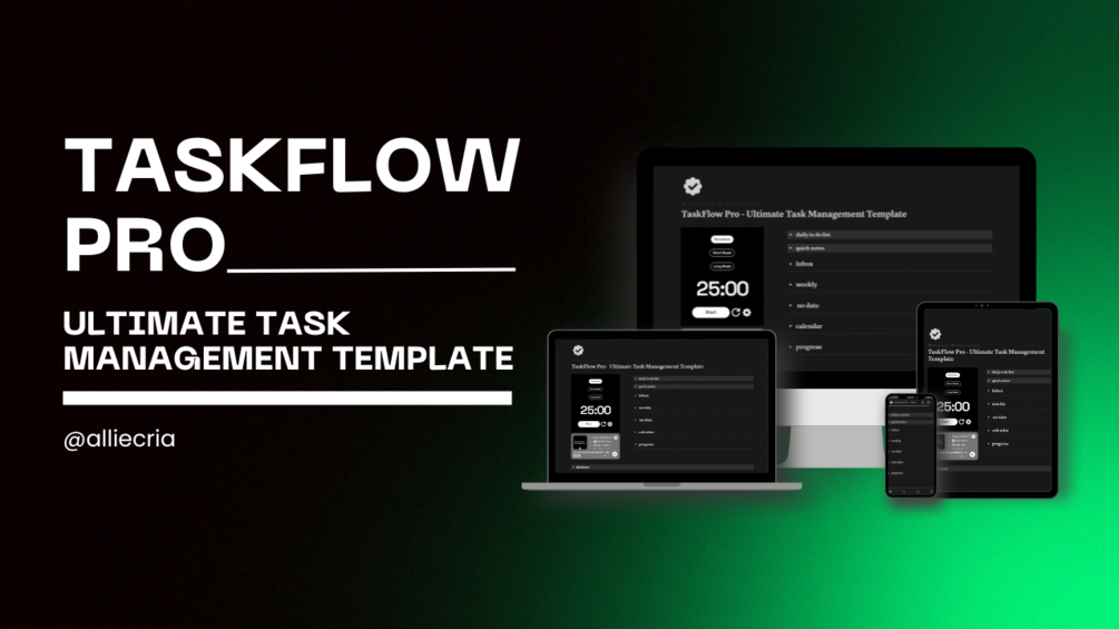 TaskFlow Pro: Elevate Your Productivity with the Ultimate Task Planner and Project Organizer