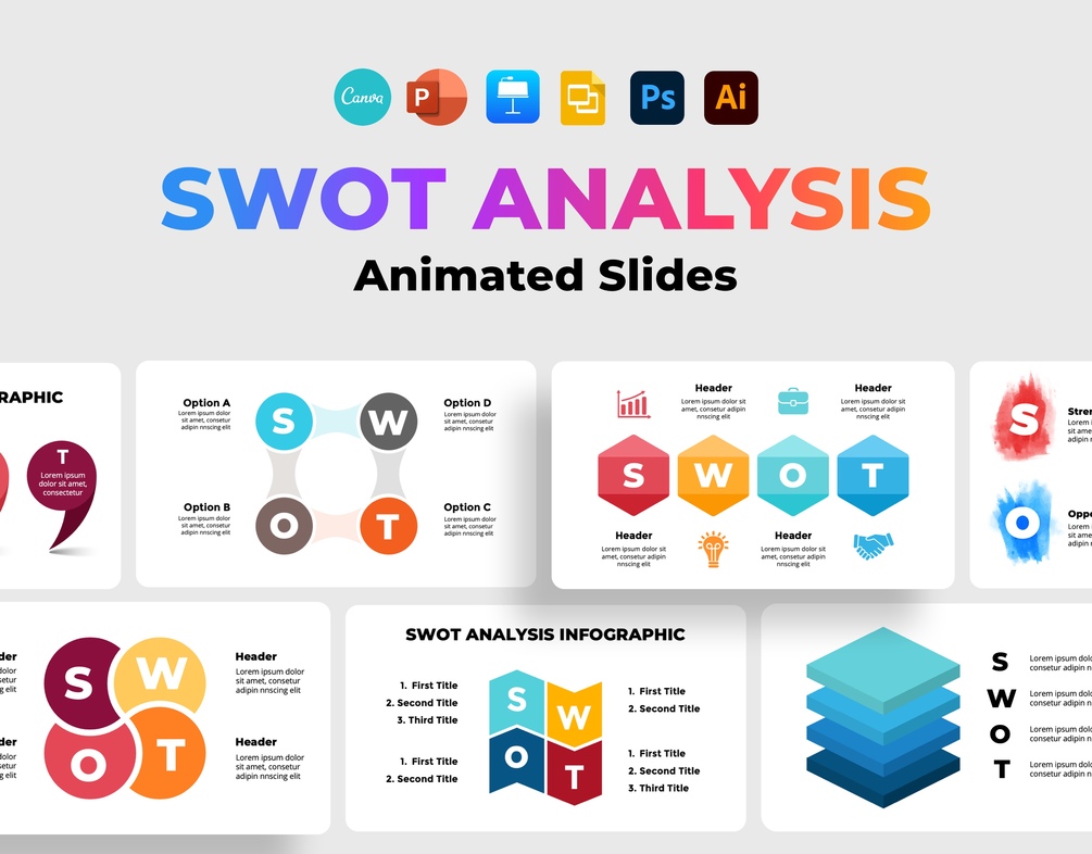 Free SWOT Analysis PowerPoint Presentation Templates & Infographics ...