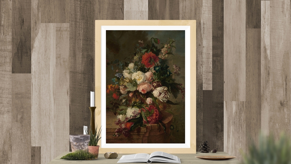 Classic Flowers in a Serene Setting