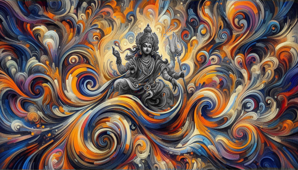🌟 Divine Art: Abstract Images of Gods 🎨