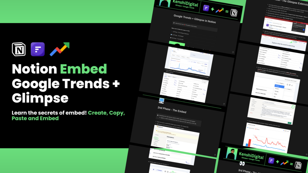 Google Trends + Glimpse