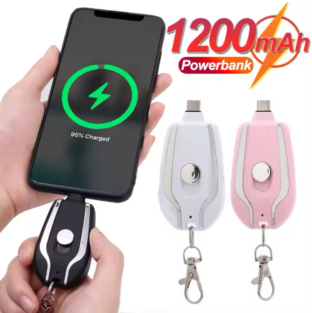 Portable keychain charger