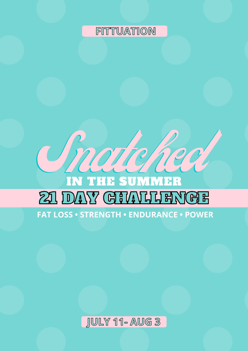 SNATCHED IN THE SUMMER