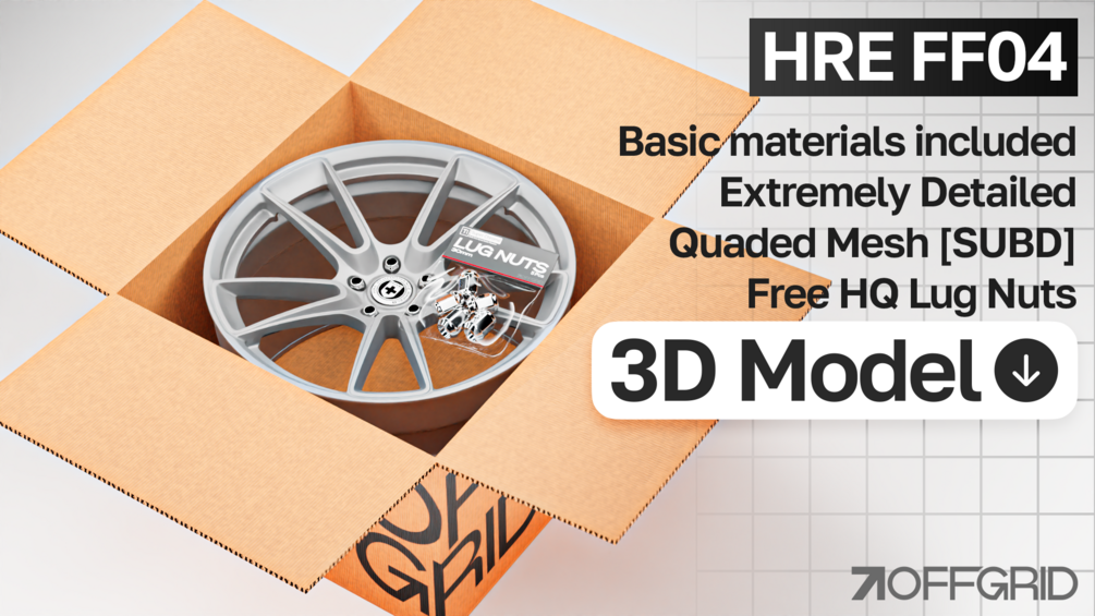 HRE FF04 [Detailed 3D Model]