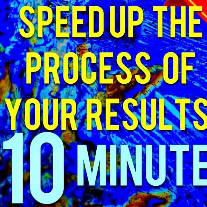 Speed Up The Process Of Subliminal Affirmation Results In 10 Minutes ...