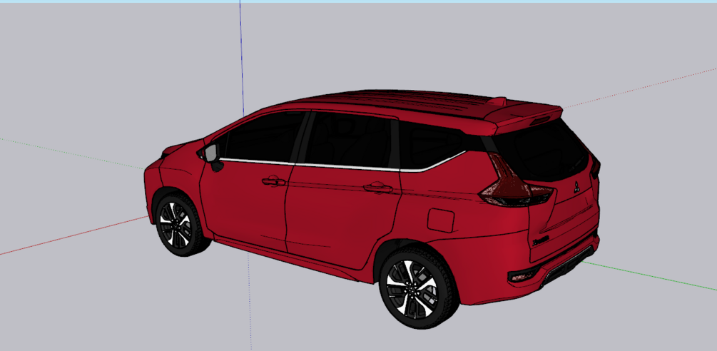 2018 mitsubishi xpander ultimate 3D model