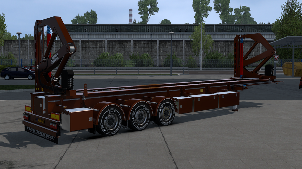 Sideloader Containertrailer for ETS2