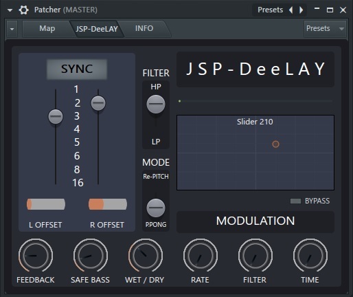 JSP - DeeLAY Ableton Live Delay For Patcher