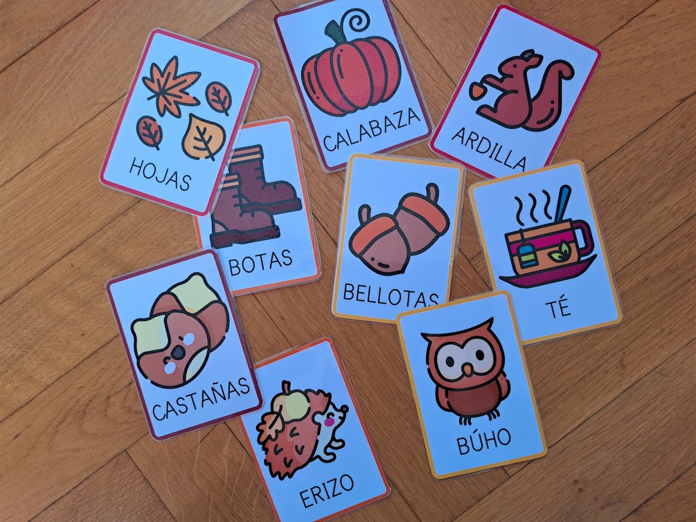 Vocabulario de otoño