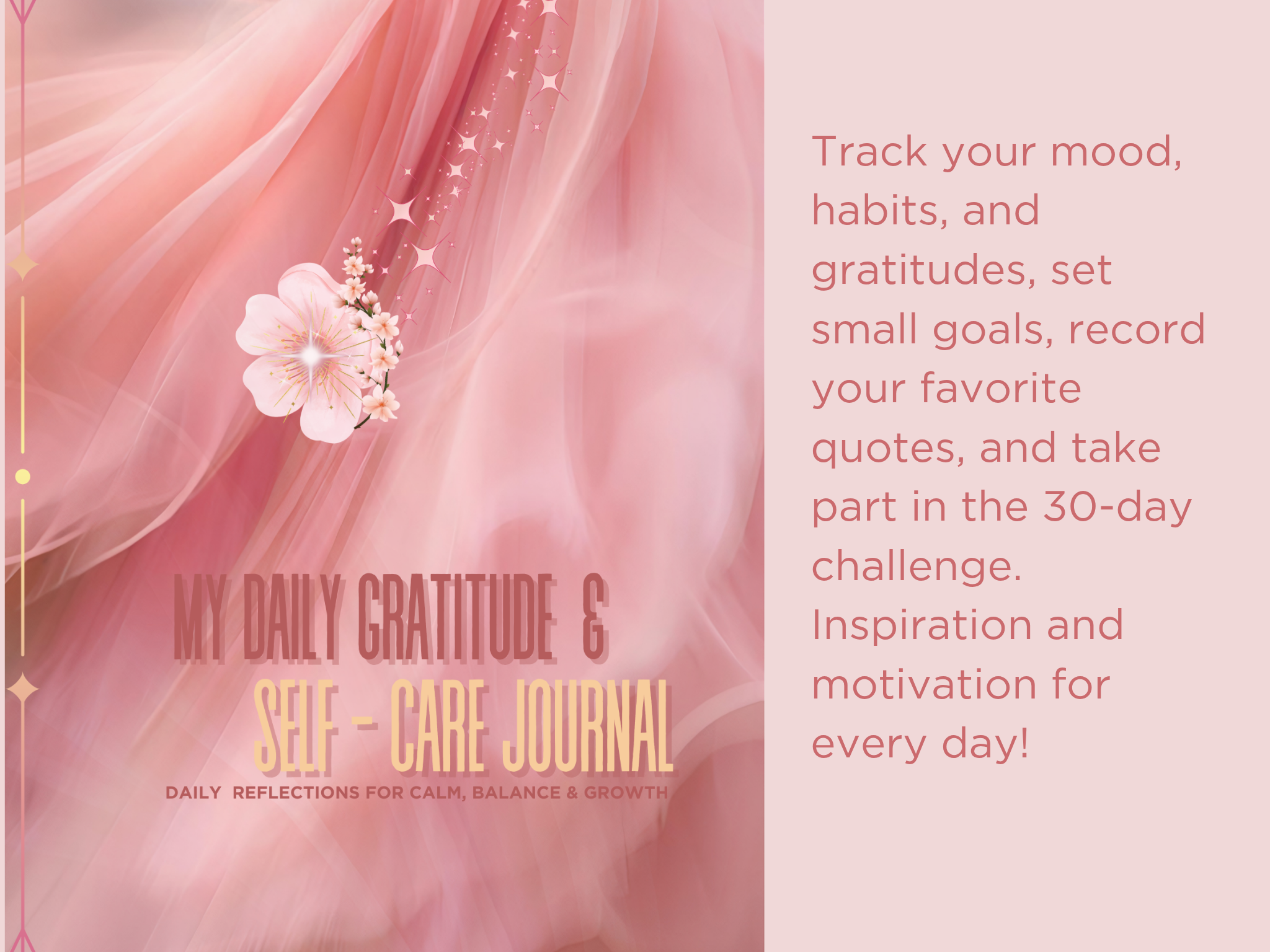 My Daily Gratitude & Self-Care Journal