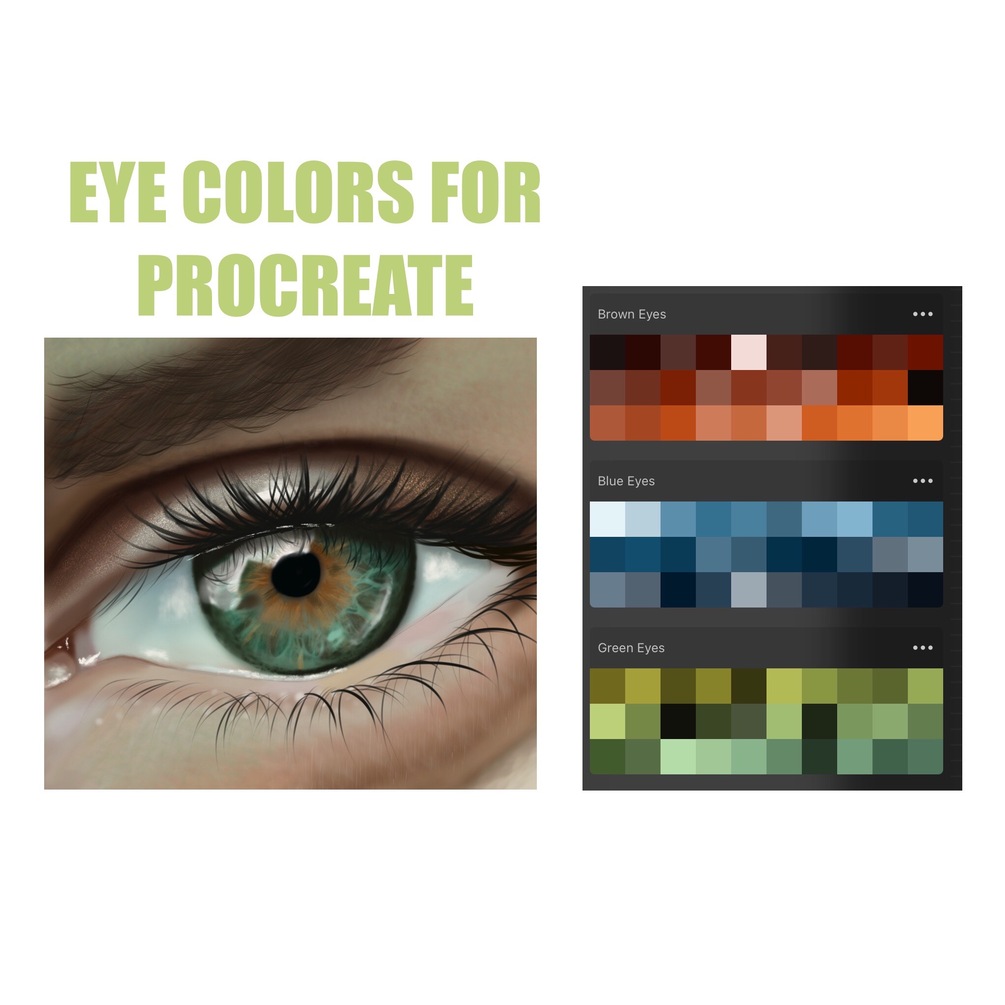 Eye Colors For Procreate