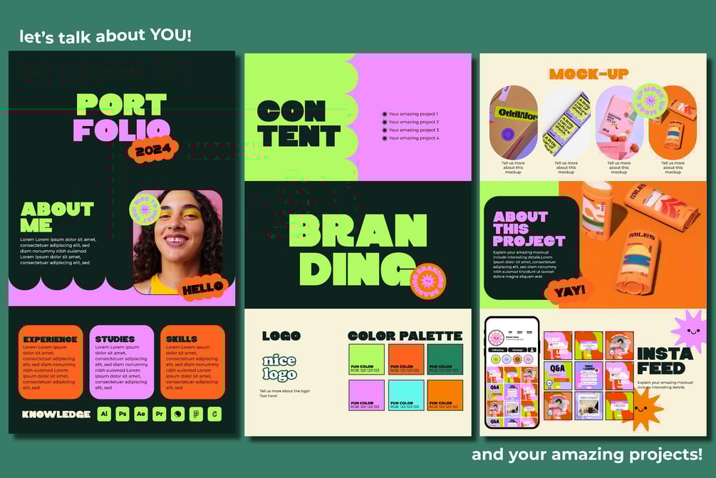 Bold Portfolio Template - Full Version