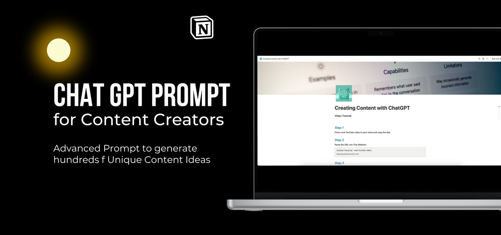 Chat GPT Prompt (FREE)