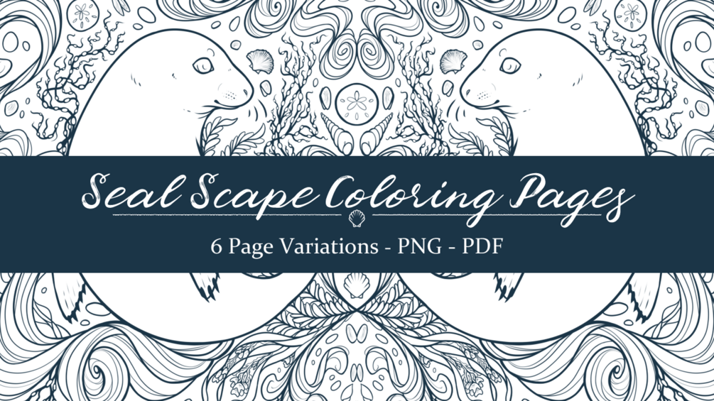 Seal Scape Coloring Pages