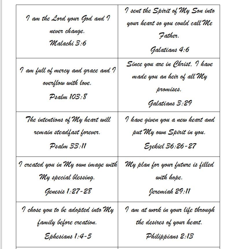 Daily Promises- aesthetic handwriting