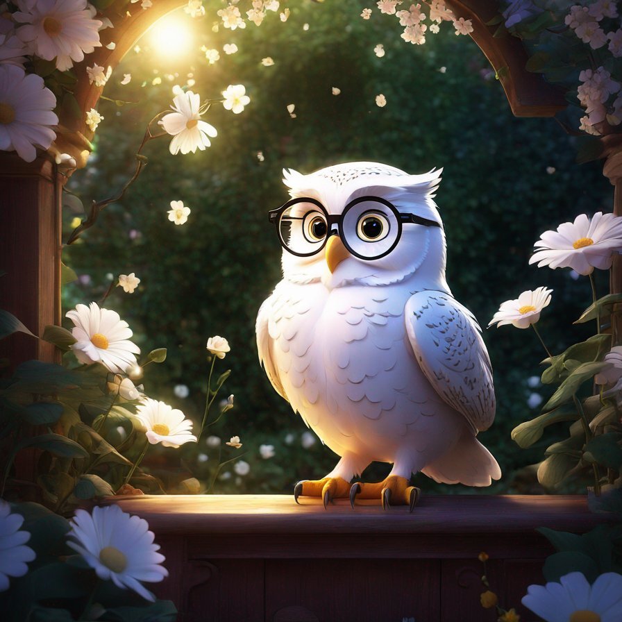 Midnight Bloom in the Enchanted Garden-story for kids