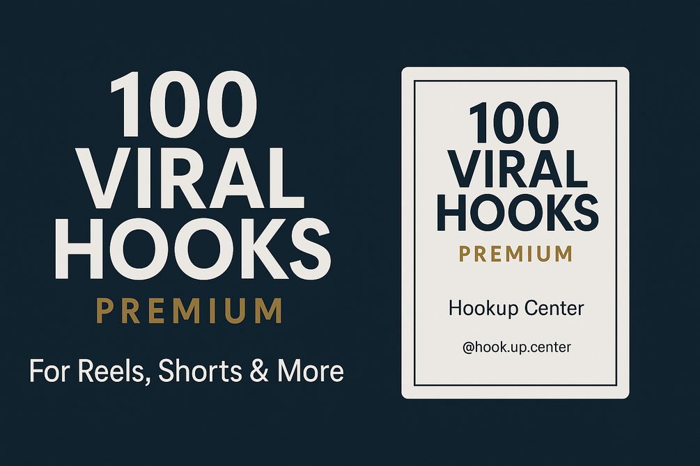100 Viral Hooks – Content Growth Pack