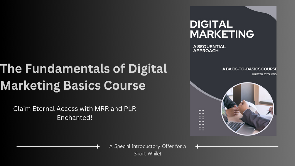 Fundamentals of Digital Marketing Course with Master Resell Rights (MRR ...