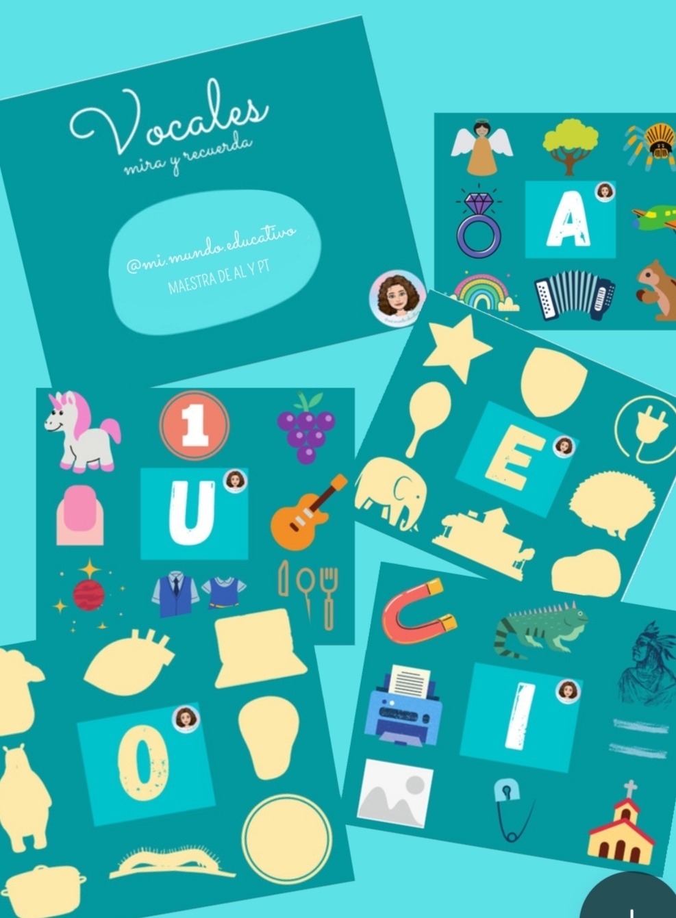 VOCALES mira y encuentra