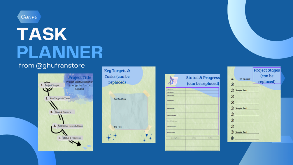 Canva Task Planner