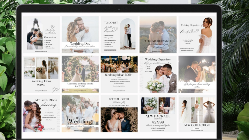 Wedding Planner IG Post & Stories