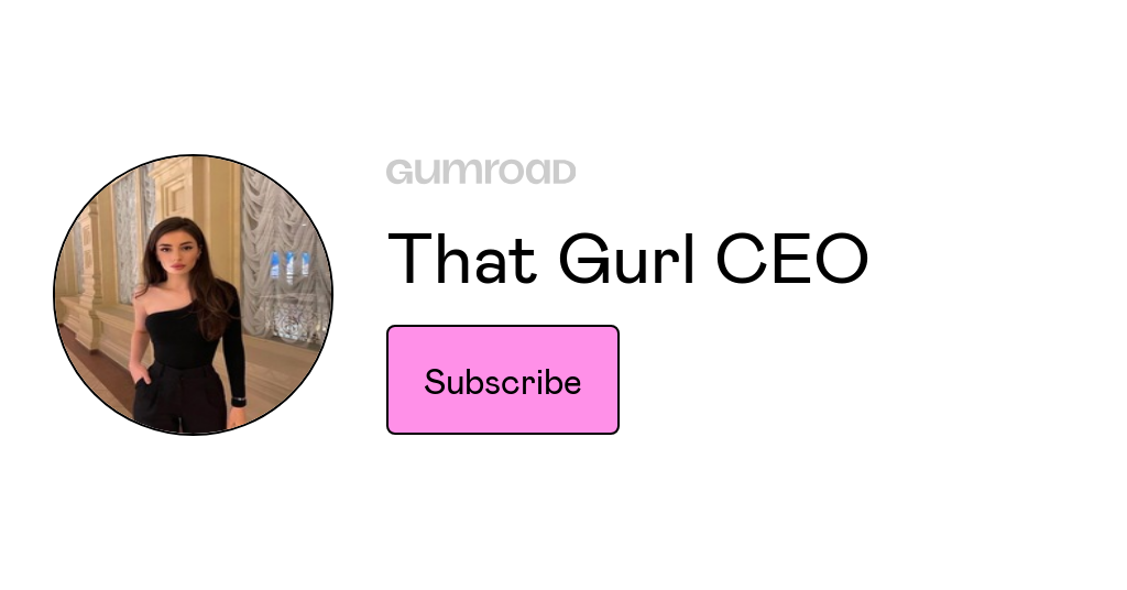 That Gurl CEO