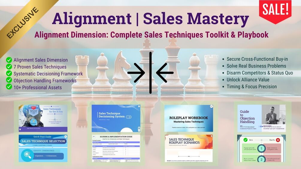 Alignment - Sales Mastery Toolkit: 7 Proven Techniques, Systematic ...