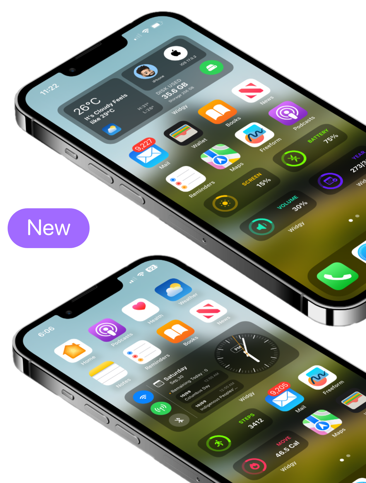iOS 17 Concept for Widgy!