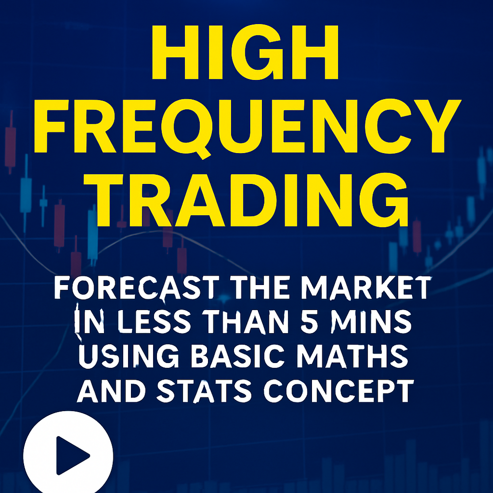 High Frequency trading: Forecast the market in less than 5 mins