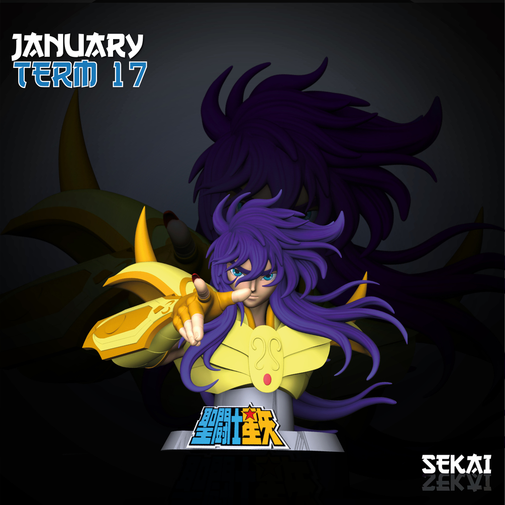 Milo of Scorpion Bust - Sekai 3D Models - Tested and Ready for 3D printing