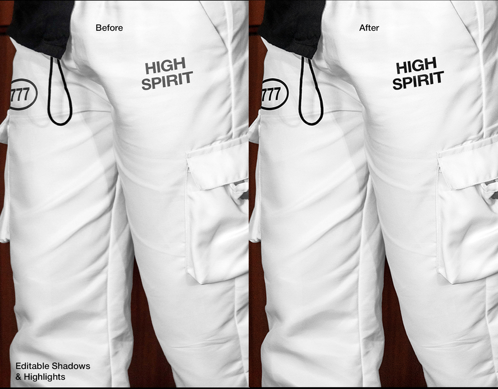 Premium Cargo Pants Mockup (5 PSD Scenes)