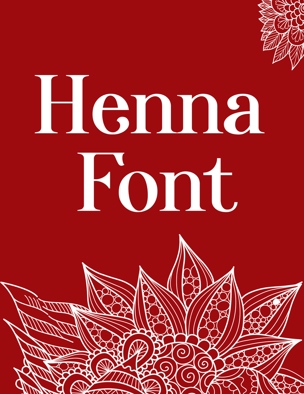 Henna Font