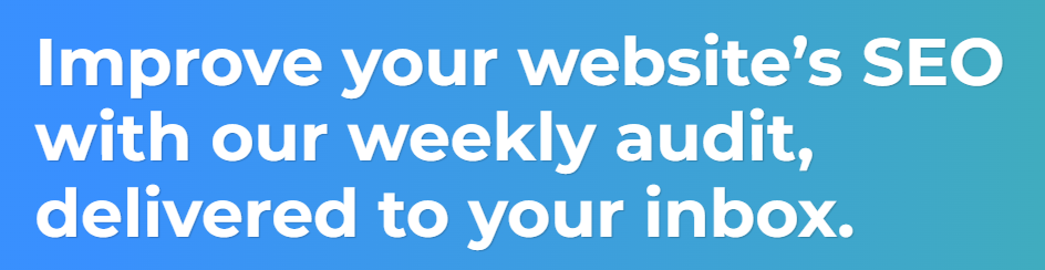 DIY website audits with Website Toolkit