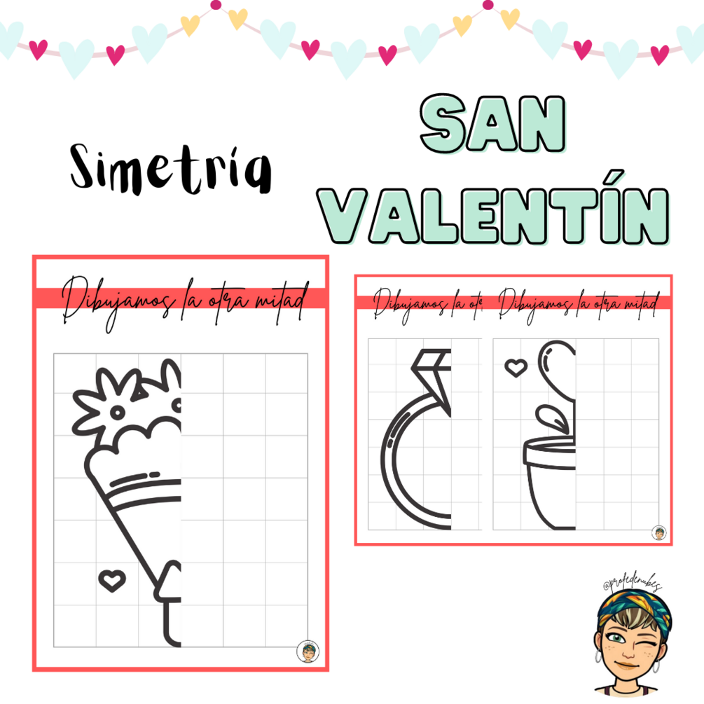 SIMETRÍA: San Valentín